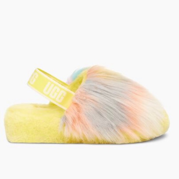 UGG | Shoes | Ugg Fluff Yeah Slide Tie Dye | Poshmark